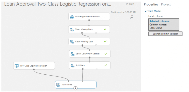 Two-Class Logistic Regression - Fusion Solution
