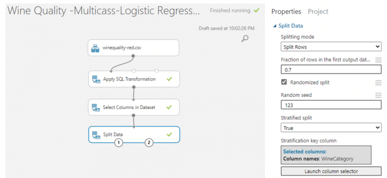 Multiclass Logistic Regression - Fusion Solution