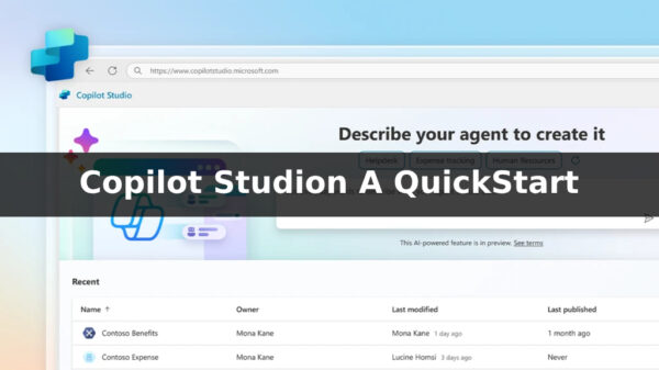 Copilot Studio Quickstart: สร้างเอเจนต์อัจฉริยะแบบไม่ต้องโค้ด