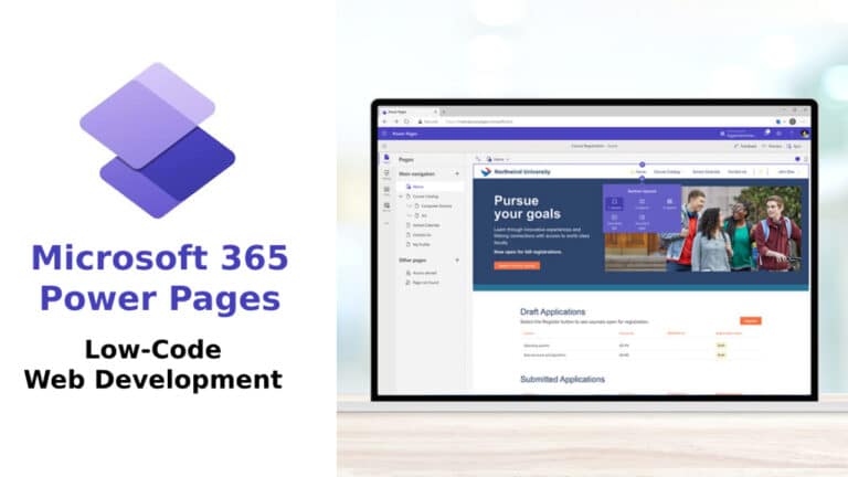 M365 Power Pages ก้าวสู่อนาคตของ Low Code Web Development