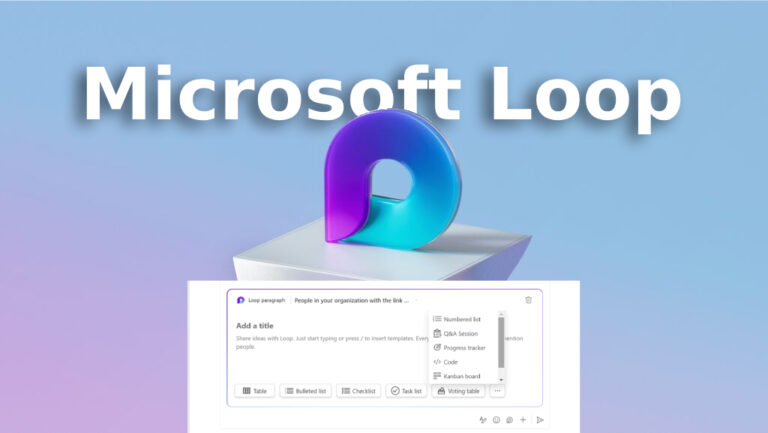 Collaboration with Loop Components แบบเรียลไทม์ร่วมกัน